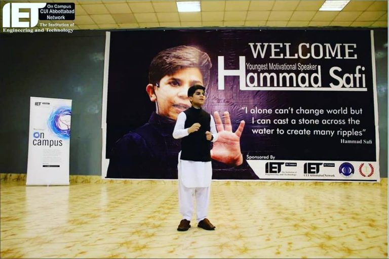 Who is Hammad Safi? 11-year-old motivational speaker from Pakistan ...